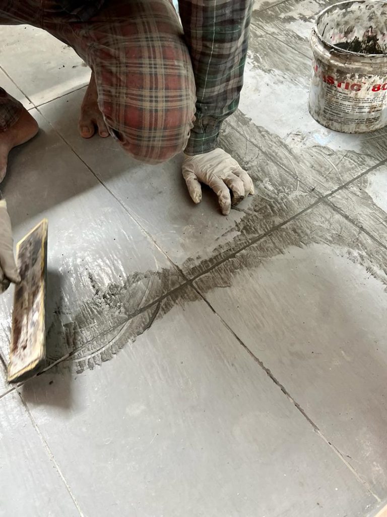 Floor Tile Grouting for Toilet Repair (Waterproofing) Services Provider ...